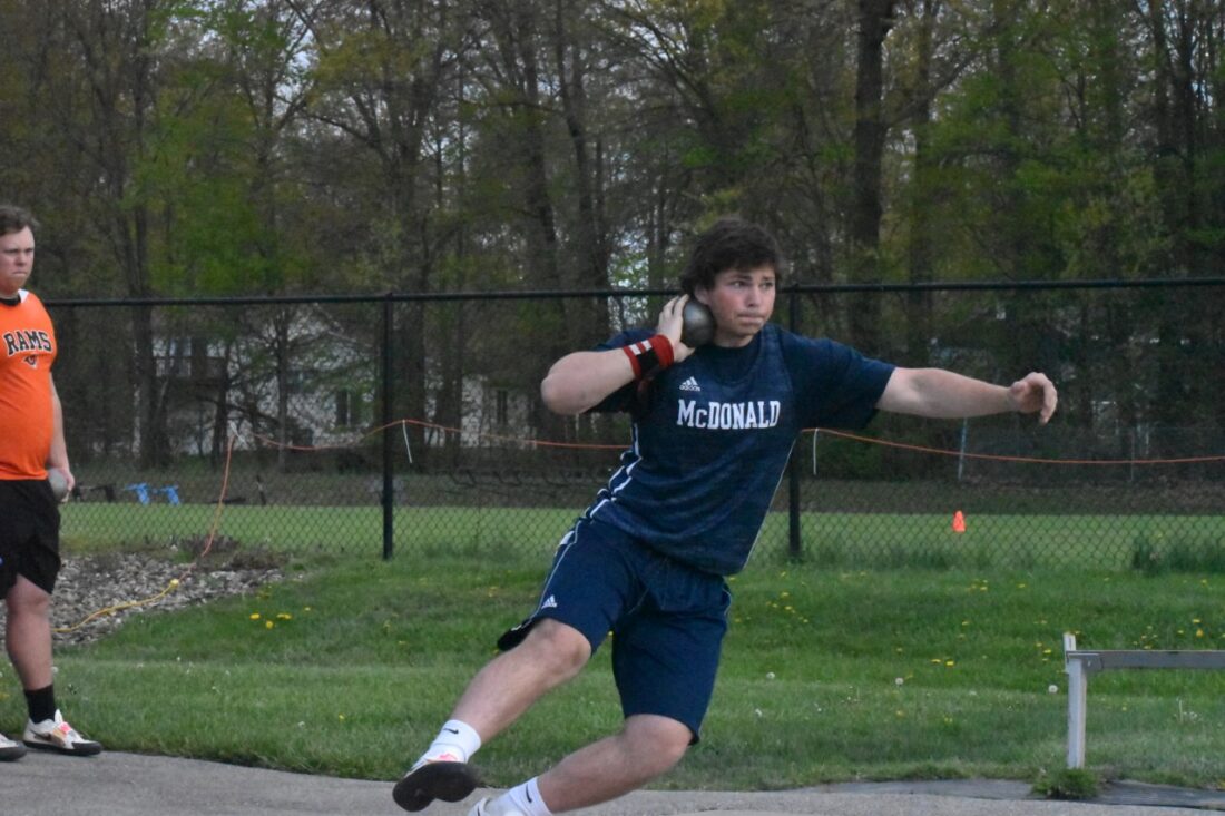 McDonald throwers key Devil boys to Trumbull crown; Howland girls also ...